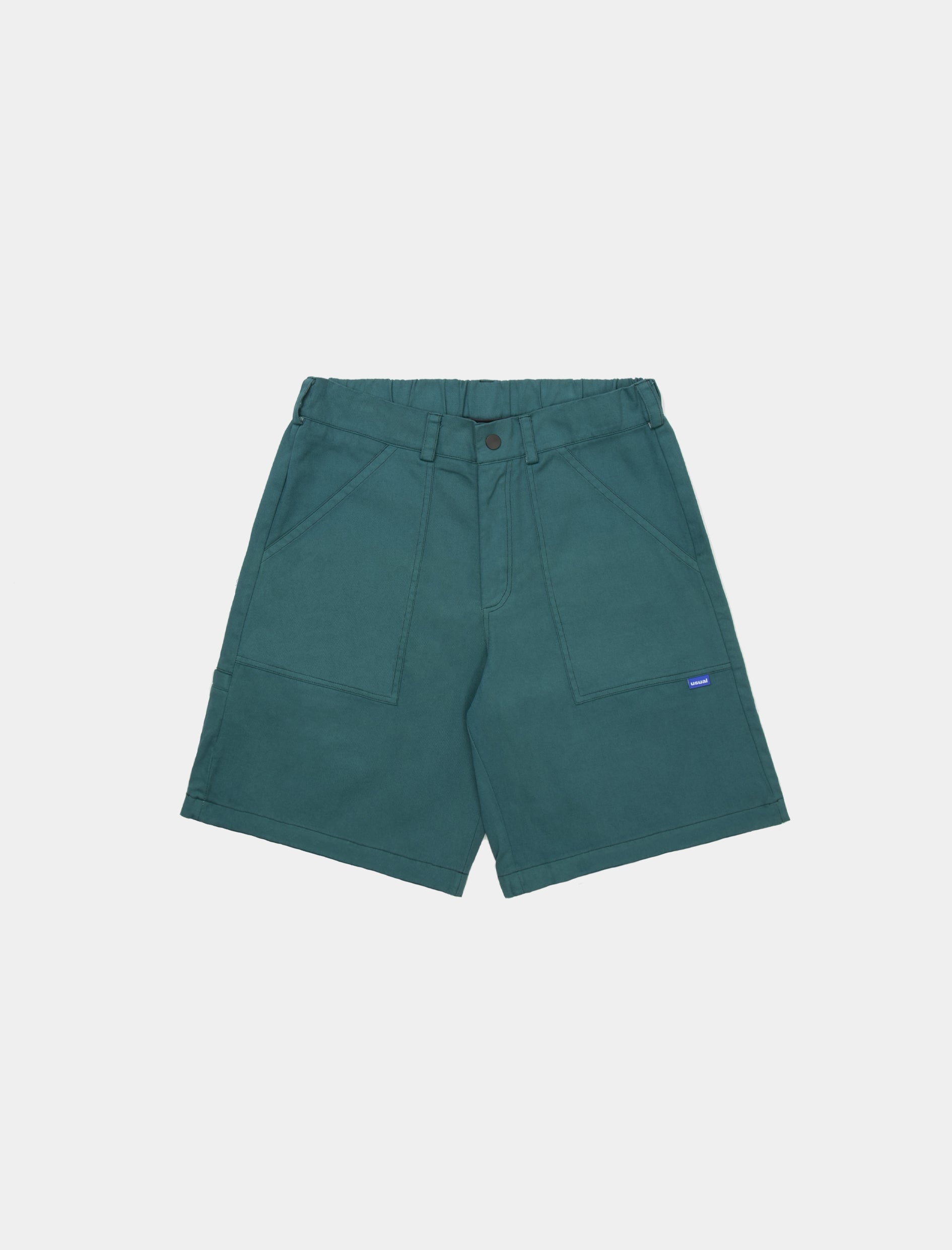 USUAL | Shorts | Buffer Shorts (Garment Dyed) Green – Usual